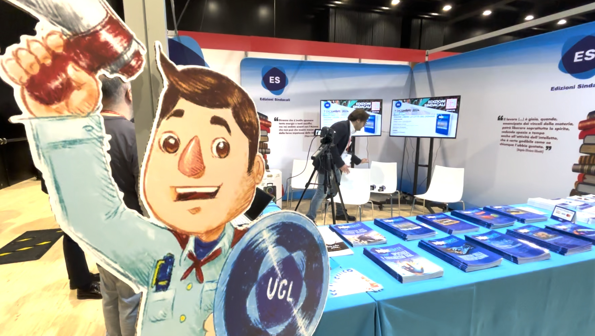 Grande successo per UGL - Edizioni Sindacali alla Fiera dell'Editoria ...